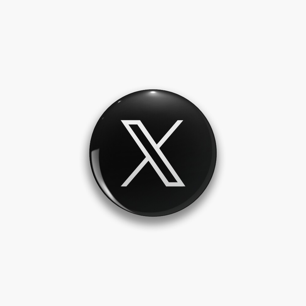 "Twitter/X Logo" Sticker for Sale by akbangar | Redbubble