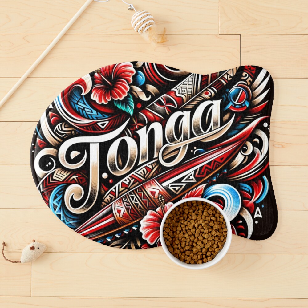 "Tonga Logo 1" Sticker for Sale by Doug Healey | Redbubble
