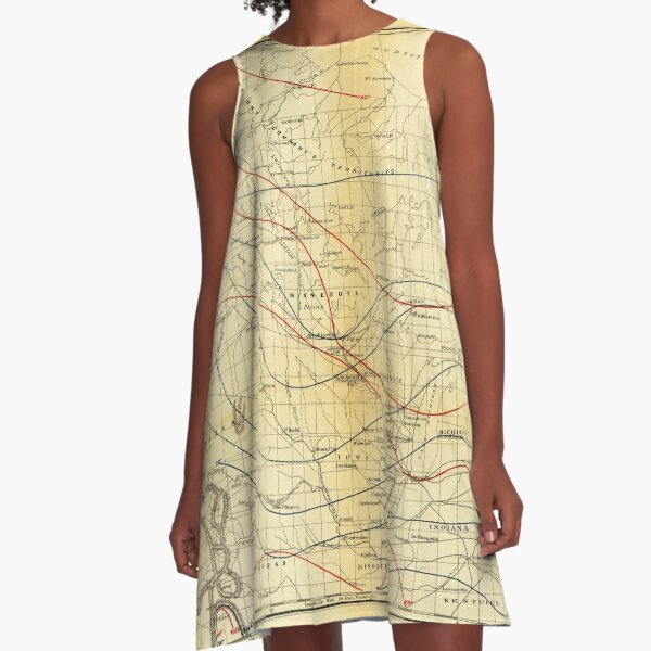 "Isothermal Chart North of the 36th Parallel between the Atlantic ...