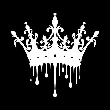 "Dripping Queen Crown" Poster for Sale by nocap82 | Redbubble
