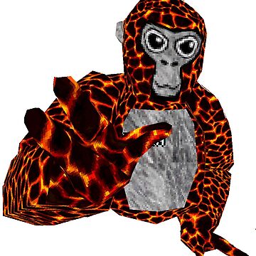 "Lava Monkey Gorilla Tag" Sticker for Sale by 19QueenB76 | Redbubble
