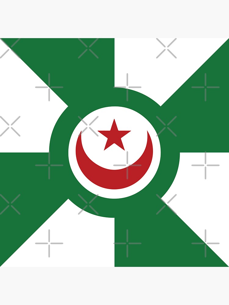 "Ultra Mouloudia Club of Algiers 1921" Sticker for Sale by The medgift ...