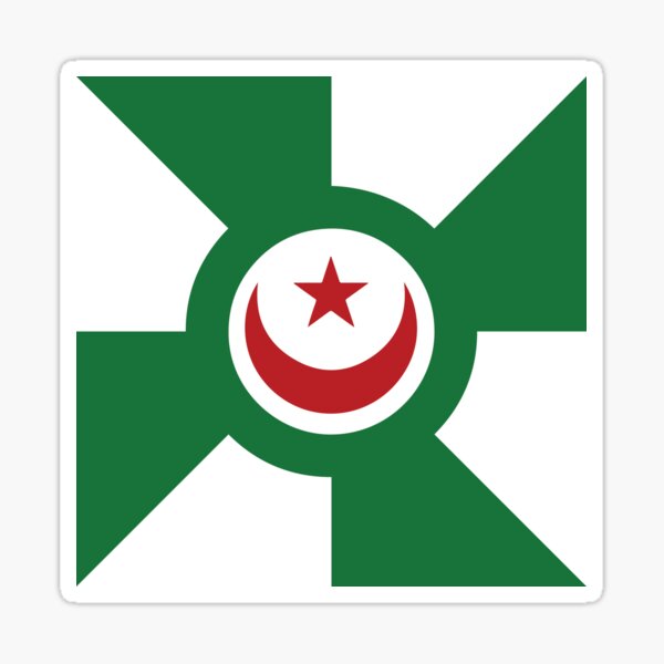 "Ultra Mouloudia Club of Algiers 1921" Sticker for Sale by The medgift ...