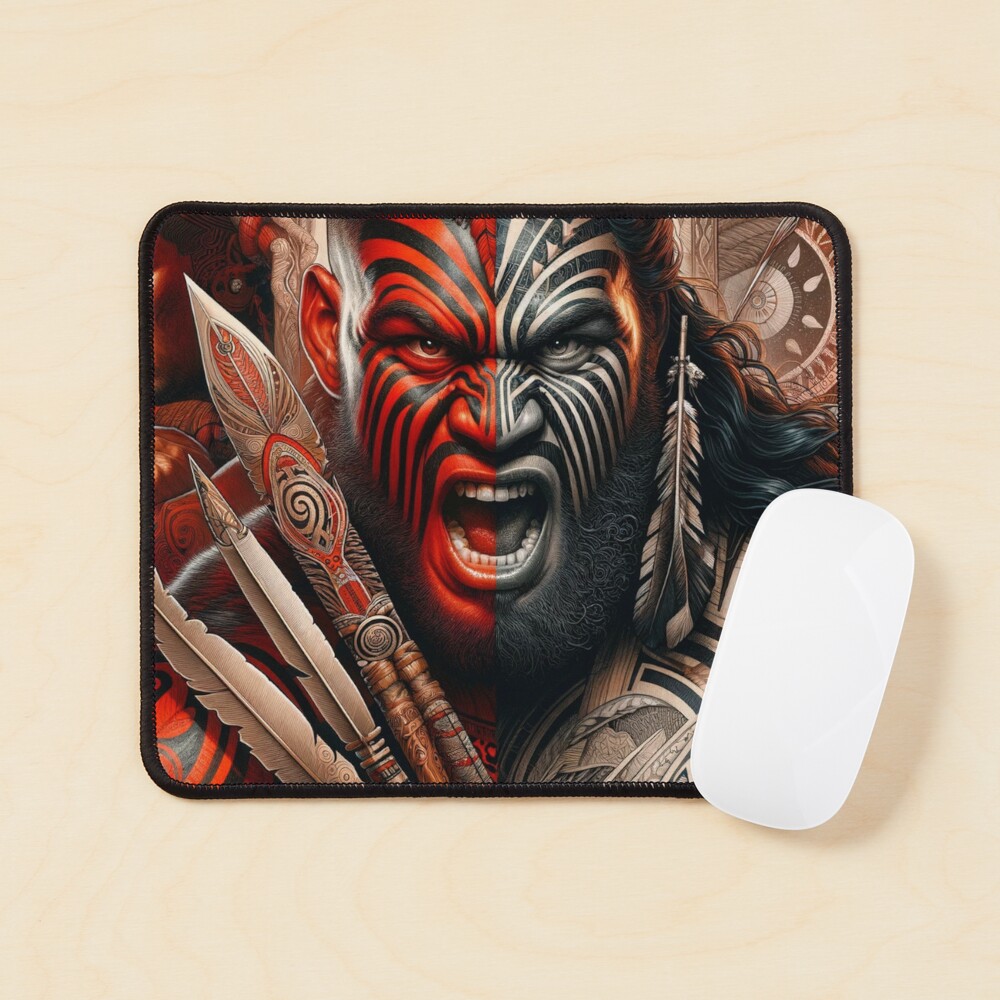 "Tūmatauenga " Poster for Sale by Doug Healey | Redbubble