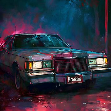 "Cruising Through Stranger Things Time: A Pop-Cubist Fusion in Hawkins ...