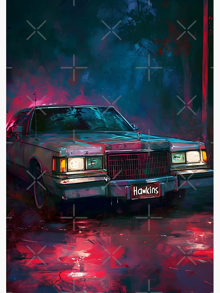 "Cruising Through Stranger Things Time: A Pop-Cubist Fusion in Hawkins ...