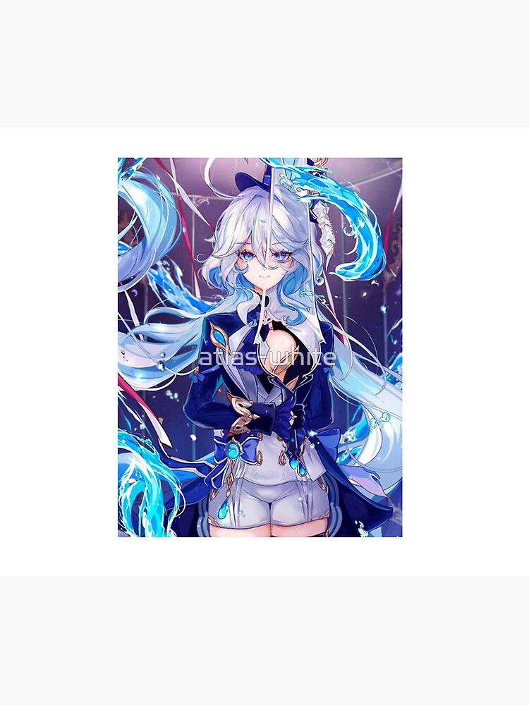 "Furina genshin impact｜furina genshin fanart ｜Decals Furina genshin ...