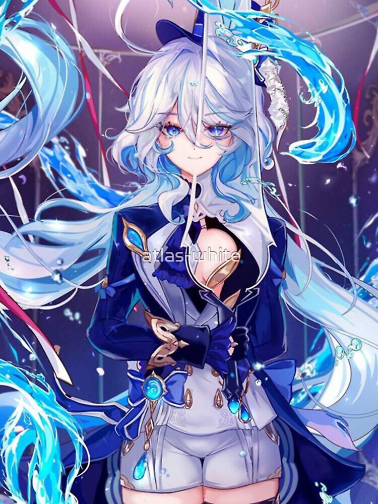 "Furina genshin impact｜furina genshin fanart ｜Decals Furina genshin ...