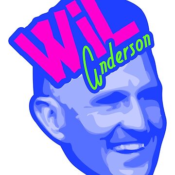 "Wil Anderson Comedian" Sticker for Sale by K3IL | Redbubble