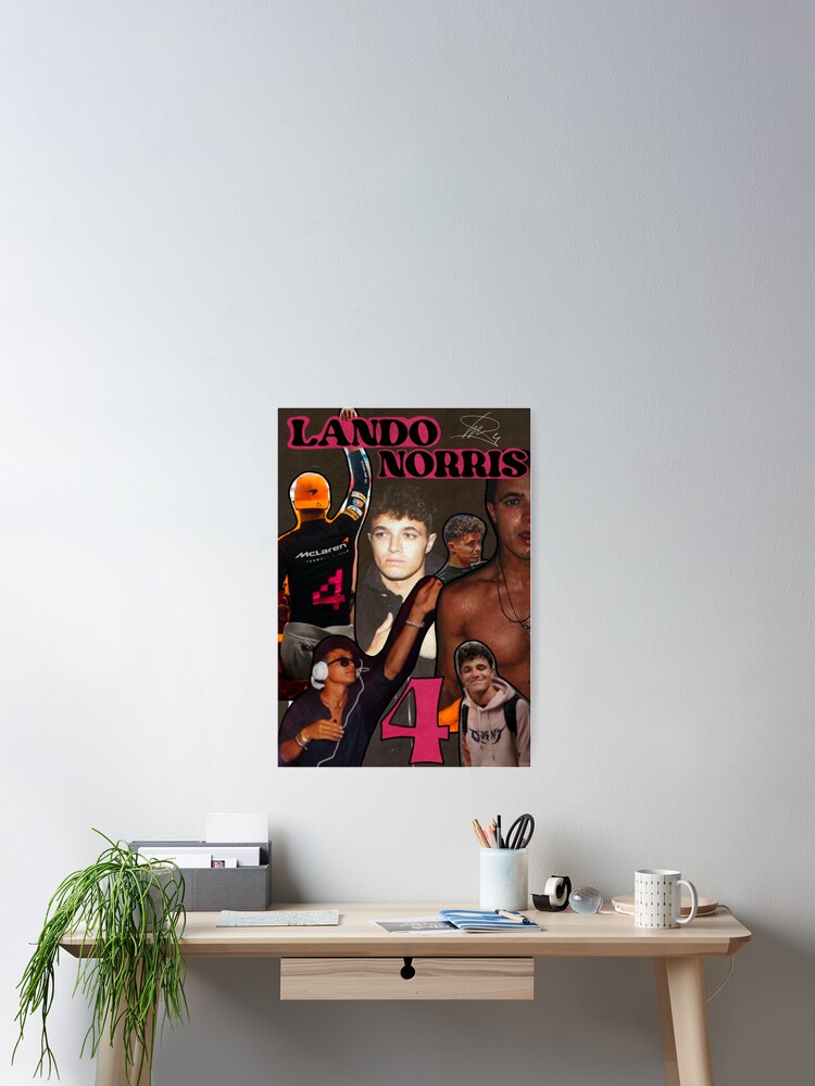 "Lando Norris Collage" Poster for Sale by formu-ale1 | Redbubble