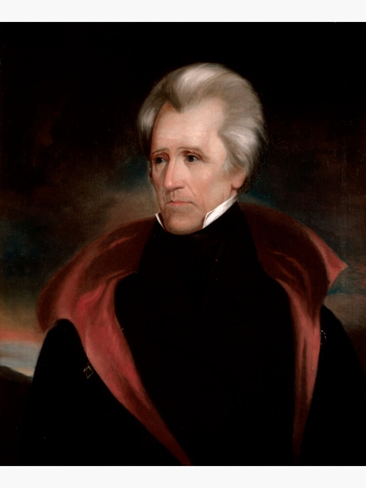"Official Presidential Portrait of Andrew Jackson by Ralph Eleaser ...