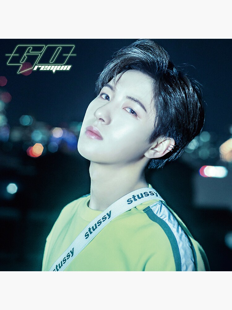 "NCT DREAM GO Renjun" Sticker for Sale by khalilahamer | Redbubble