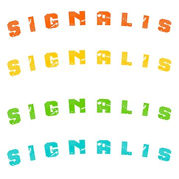 "signalis game" Sticker for Sale by infinitty art | Redbubble