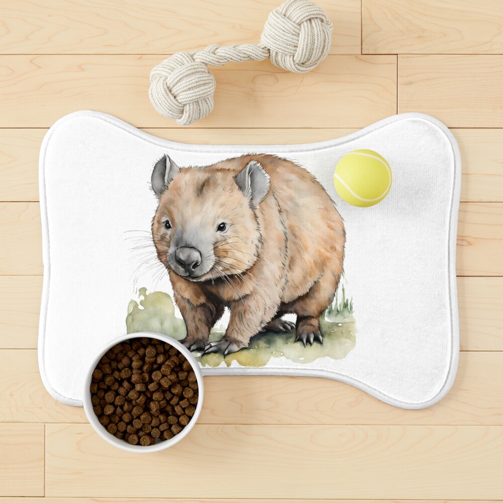 "Wombat watercolor" Sticker for Sale by Jaruart | Redbubble