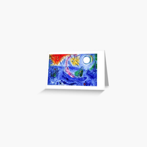 "Marc chagall the concert marc chagall paintings " Greeting Card for ...