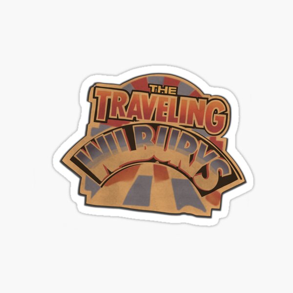 "The Traveling Wilburys" Sticker for Sale by thebcarts | Redbubble