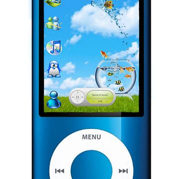 "Frutiger areo ipod" Sticker by MelsUnivers | Redbubble