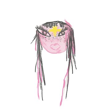 "Beabadoobee Beatopia Face Sticker" Sticker for Sale by m8nshoes ...