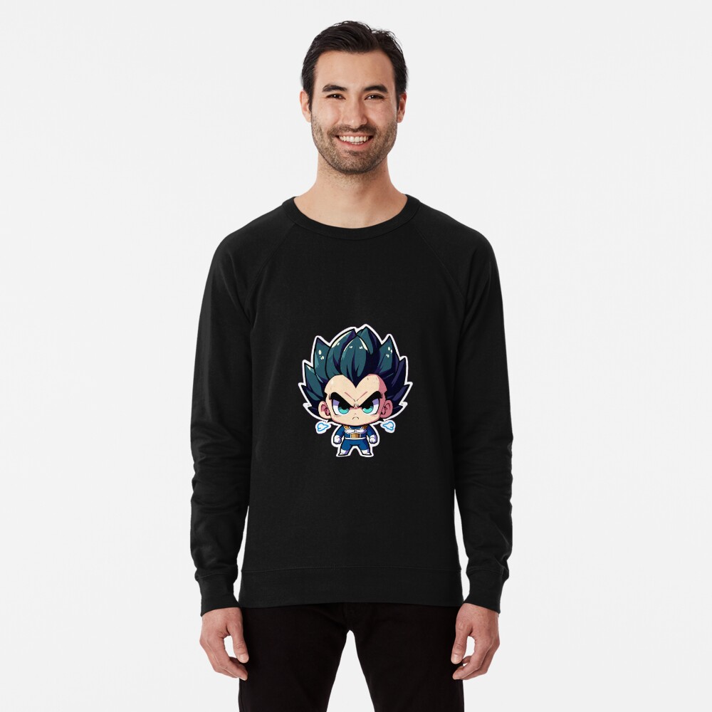 "Chibi Vegeta - Mad and Ready to Fight Sticker" Sticker for Sale by ...