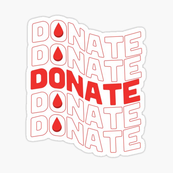 "Cool Donate Blood Graphic Art - Blood Donor Design Blood Donor Blood ...