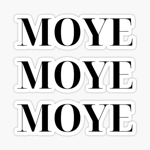 "Moye Moye - Telugu Design" Sticker for Sale by SDStudiosDesign | Redbubble