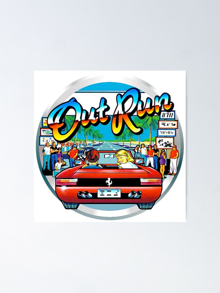 "Out Run" Poster for Sale by POOTERMAN | Redbubble