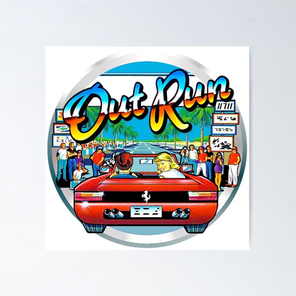 "Out Run" Poster for Sale by POOTERMAN | Redbubble