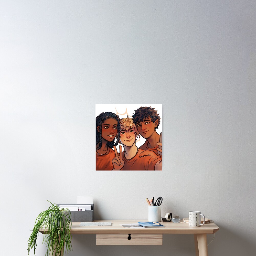 "pjo trio" Art Print for Sale by moncuries | Redbubble