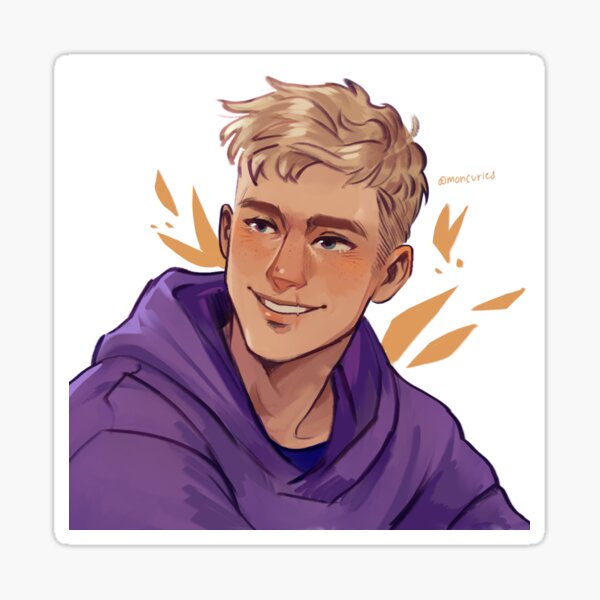 "jason :)" Sticker for Sale by moncuries | Redbubble