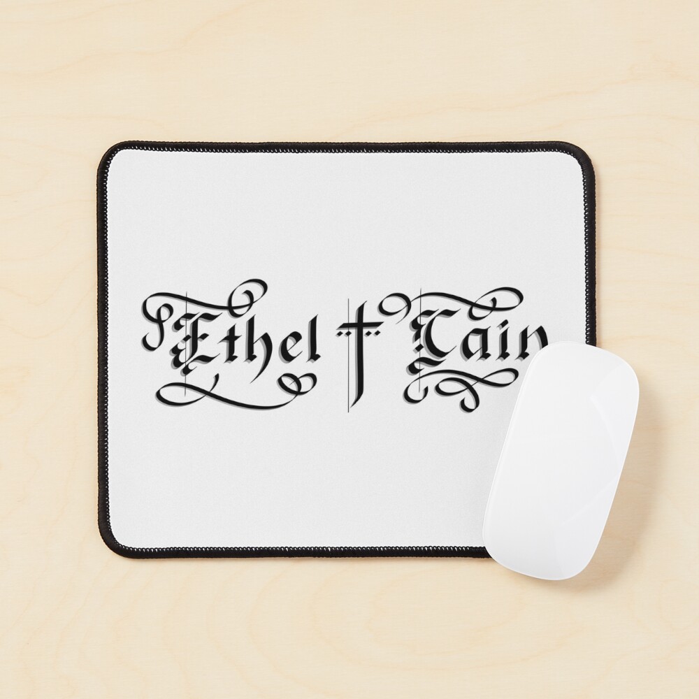 "Ethel Cain Calligraphy " Sticker for Sale by ill-astrate | Redbubble