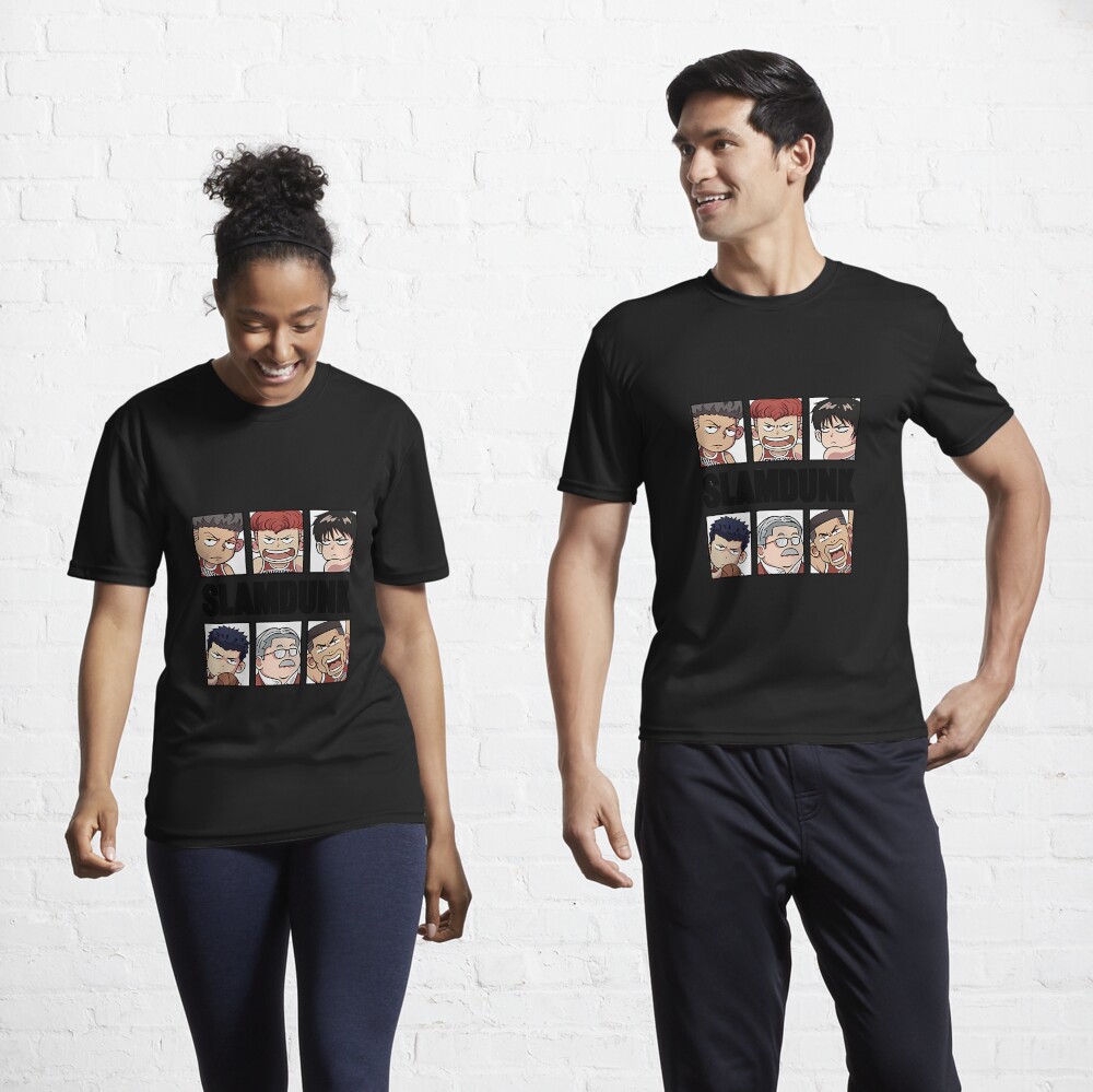 "Slam Dunk: The Animated Roster" Sticker for Sale by ArtWhirl | Redbubble