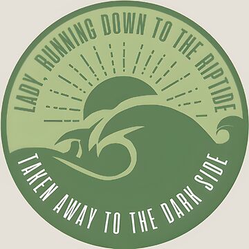 "Riptide" Sticker by GhostArtist14 | Redbubble