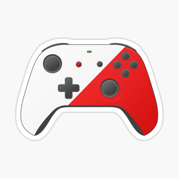 "Game Controller (universal) - Red Right Hand" Sticker for Sale by ...