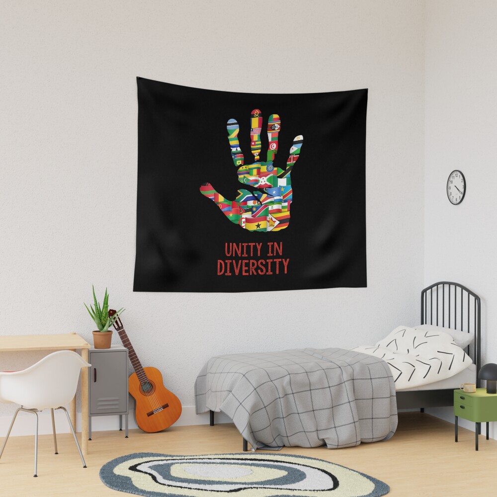 "Unity in diversity " Poster for Sale by Quirkypieces | Redbubble