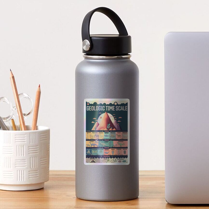"Geologic Time Scale" Sticker for Sale by TimeLineArtist | Redbubble