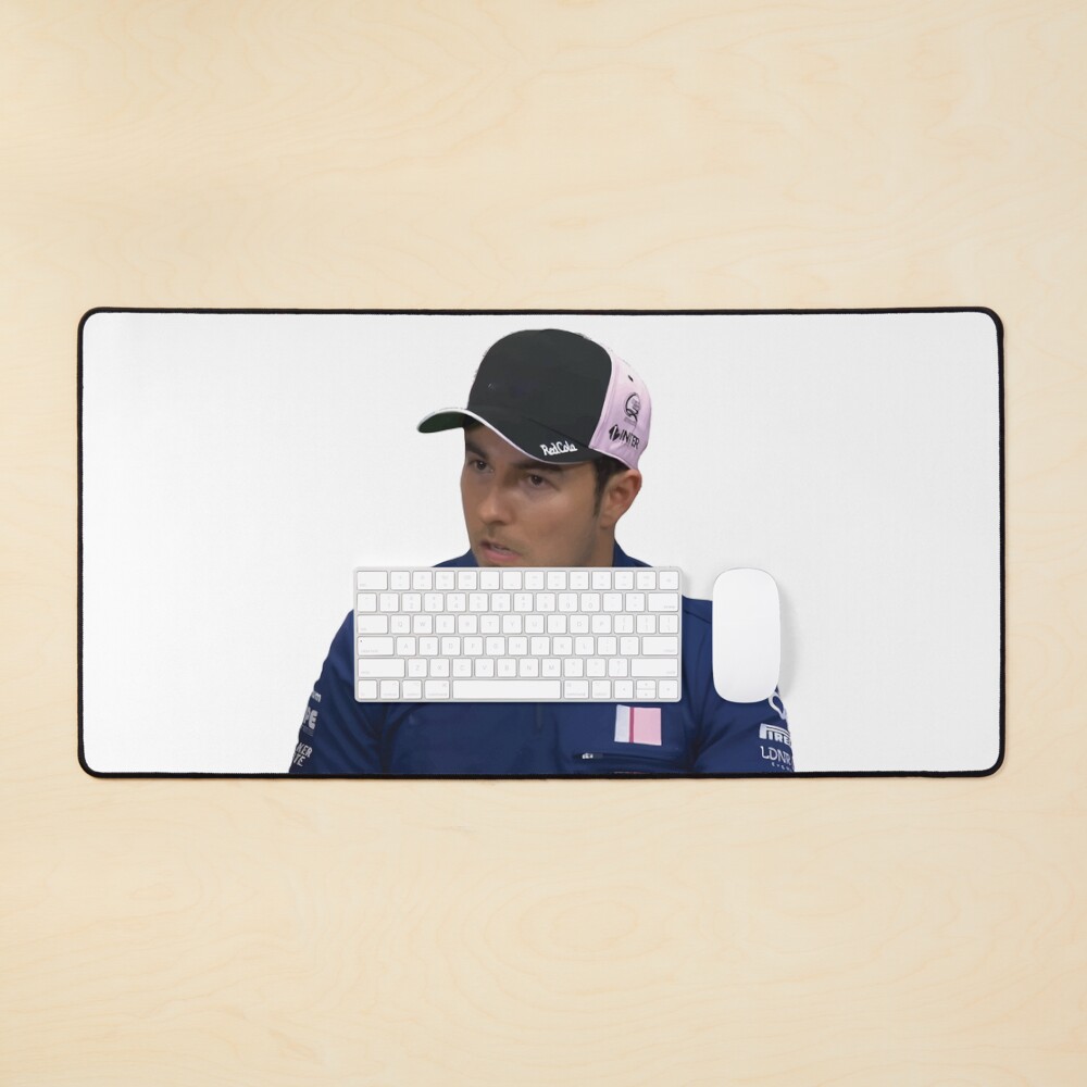 Sticker for Sale avec l'œuvre « Sergio Checo Pilote de F1 Confused Meme ...