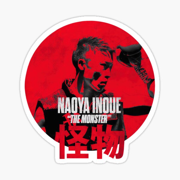 "Naoya Inoue The Monster" Sticker for Sale by ryslerayers | Redbubble