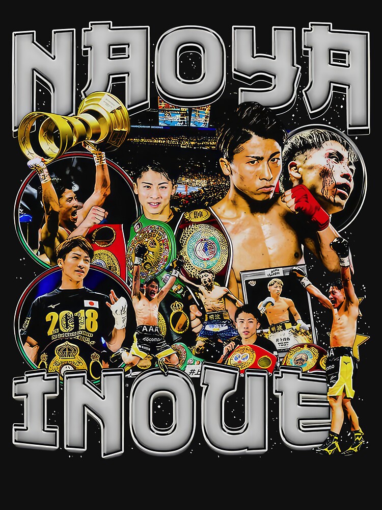 "Vintage 90s Naoya Inoue" Essential T-Shirt for Sale by ryslerayers ...