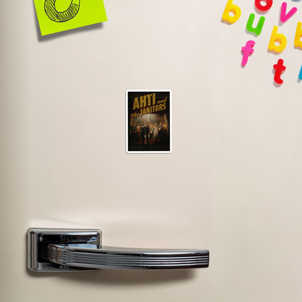 "Alan Wake 2 Ahti and the Janitors" Sticker for Sale by Nuuskavatti ...