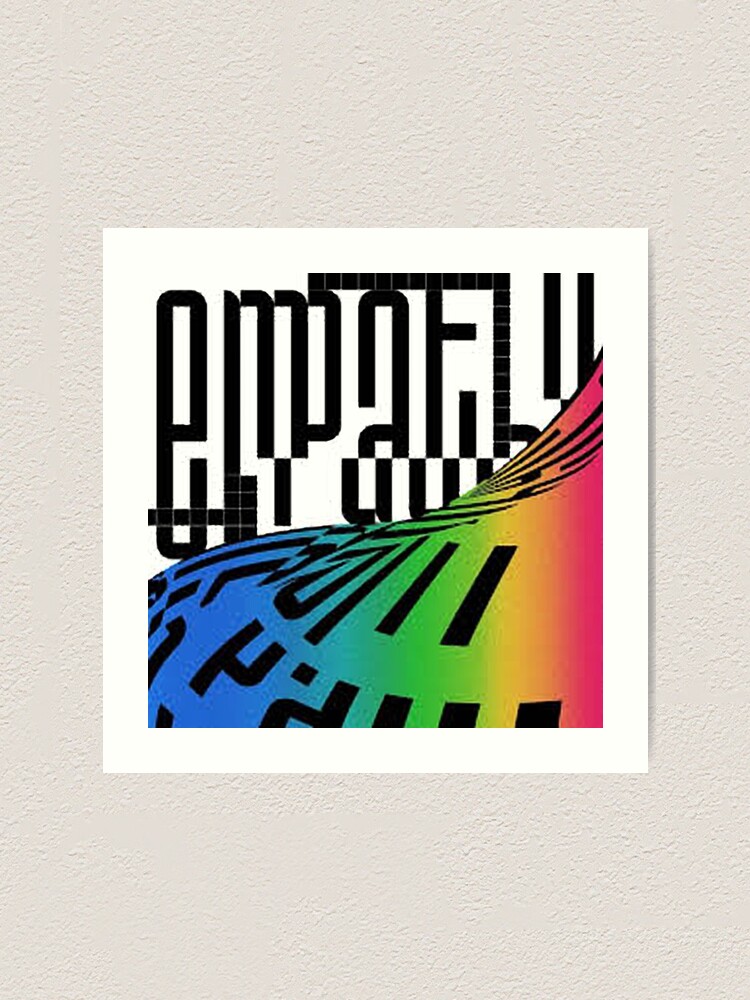 "NCT 2018 EMPATHY Album Cover" Art Print by khalilahamer | Redbubble