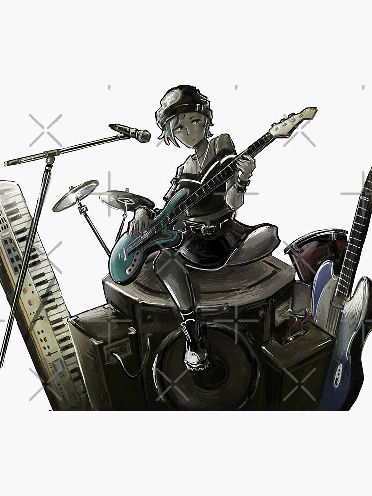 "Project sekai Shiho Hinomori" Sticker for Sale by kakajaa | Redbubble