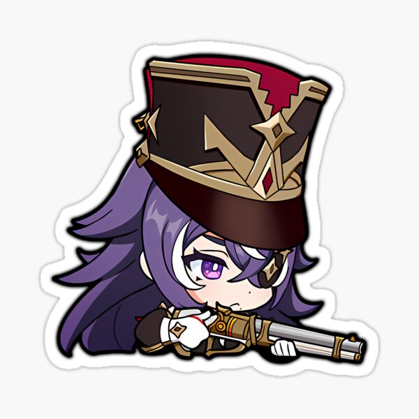 "Chevreuse Sticker #3, Genshin Impact" Sticker by Demray | Redbubble