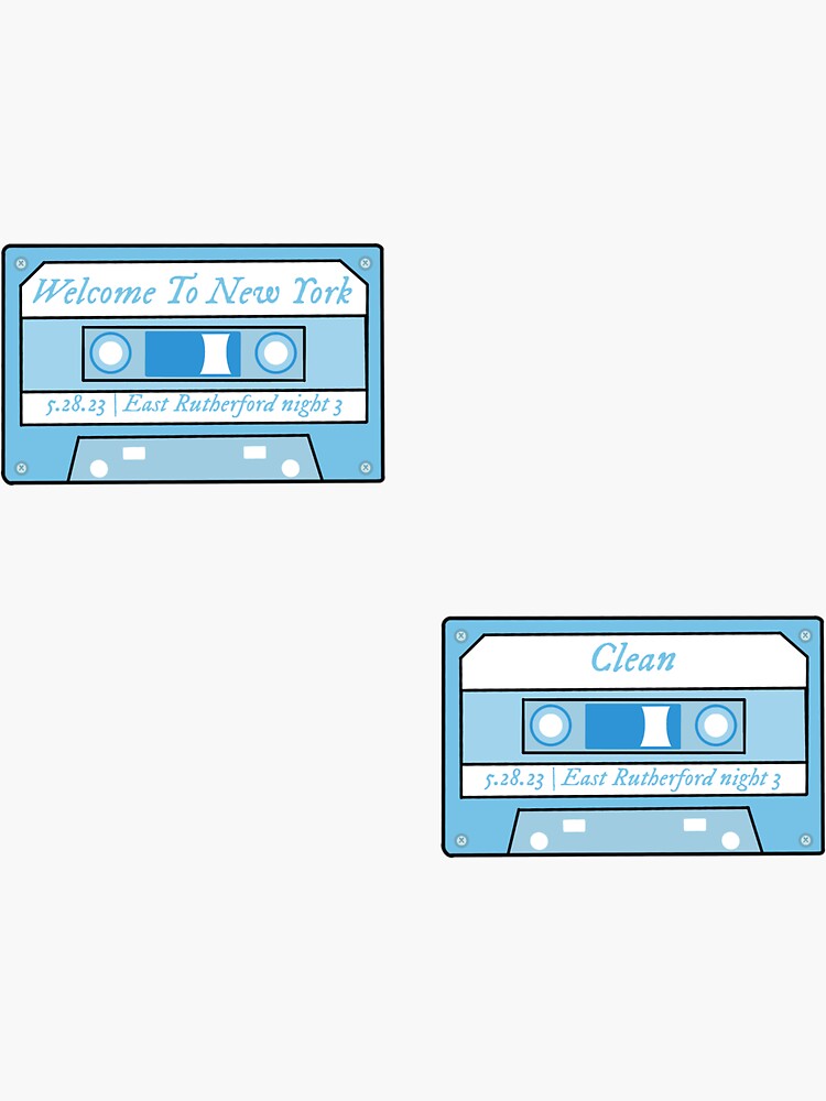 "ts the eras tour East Rutherford night 3 surprise songs" Sticker for ...