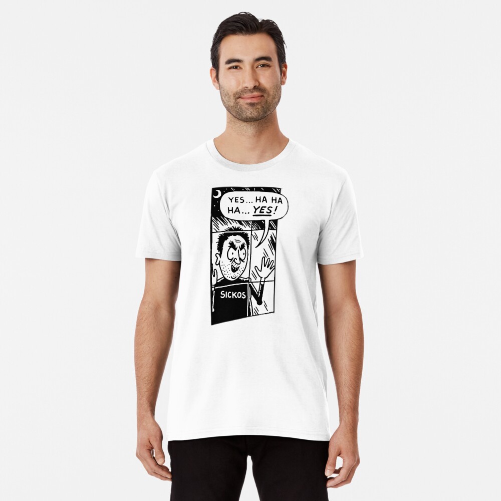 "Sickos Haha Yes "Yes… Hahaha… Yes!" Stan Kelly comic drawn for The ...