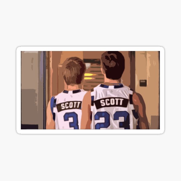 "One Tree Hill: Scott Brothers" Sticker for Sale by dmjdenise | Redbubble