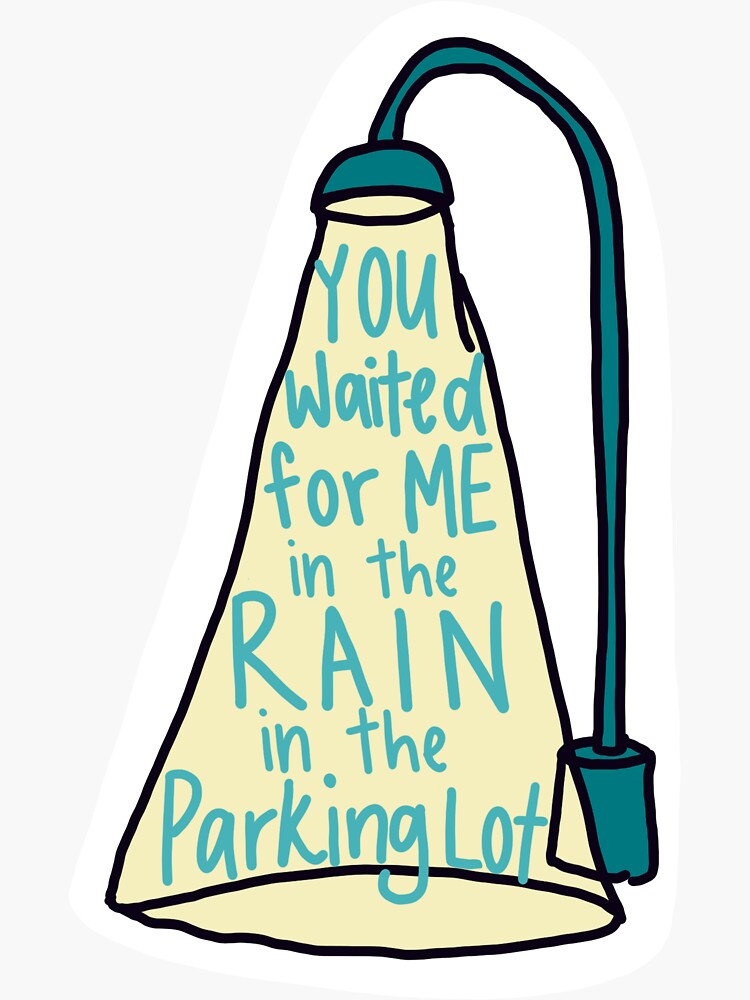 "Jack's Mannequin "MFEO" lyric artwork" Sticker for Sale by DJF-Light ...