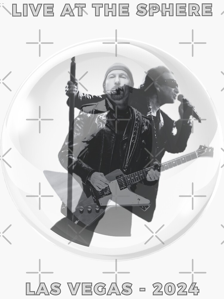 U2 2024 - LIVE SPHERE VEGAS Sticker sold by Lorri Distinctive | SKU ...