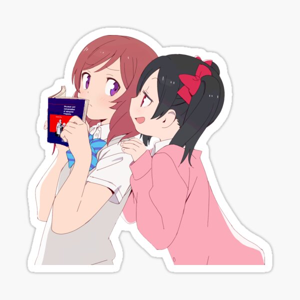 "Structure and Interpretation of Nico & Maki ~ Anime" Sticker for Sale ...