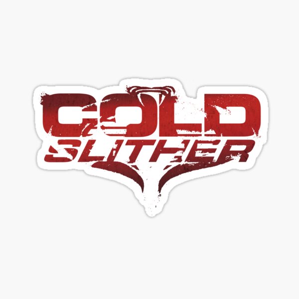 "Cold Slither" Sticker for Sale by Vinyl-Count | Redbubble