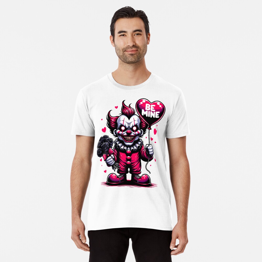 "Be Mine Valentine - Horror Valentine Killer" Sticker for Sale by SFIPS ...